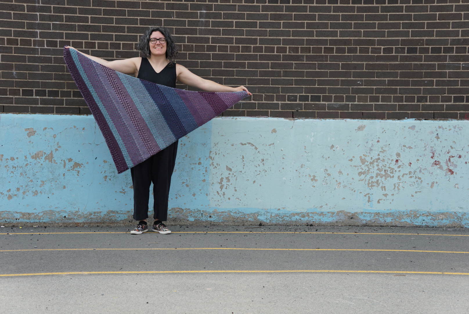 Nightshift Shawl - Megan Makes
