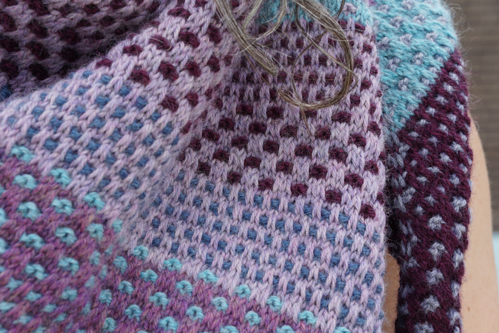 Nightshift Shawl - Megan Makes