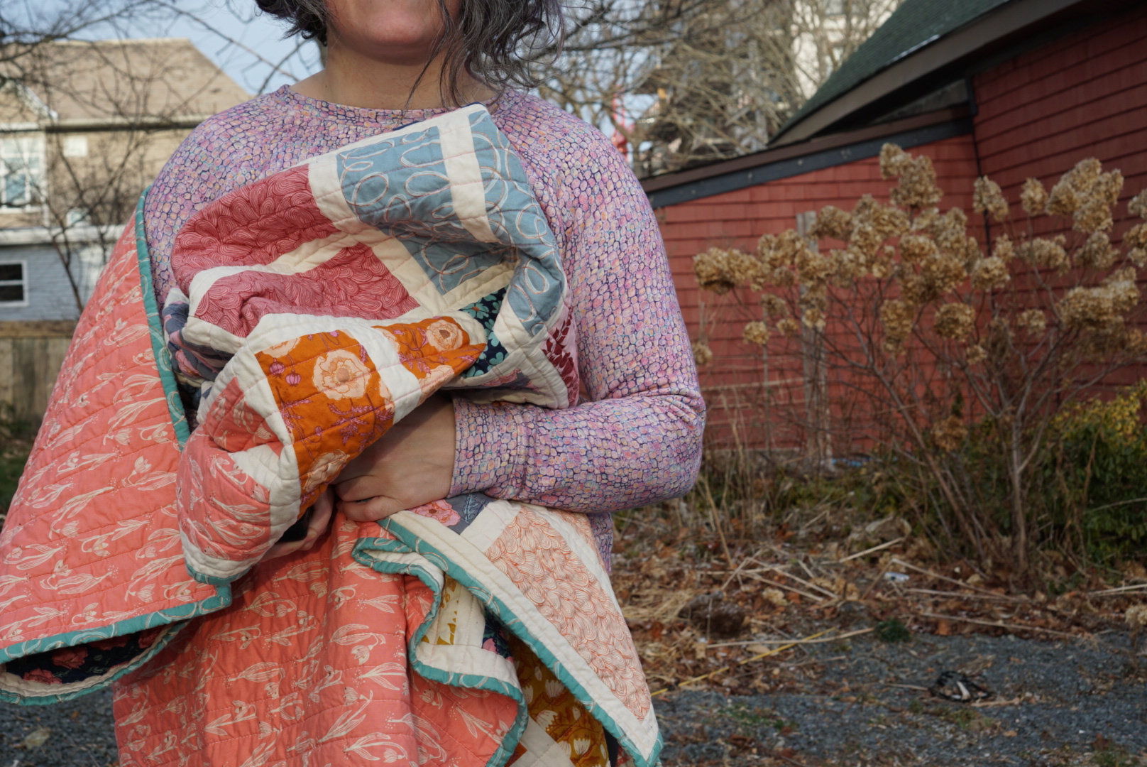 Unruly Nature Courtyard Quilt - Megan Makes