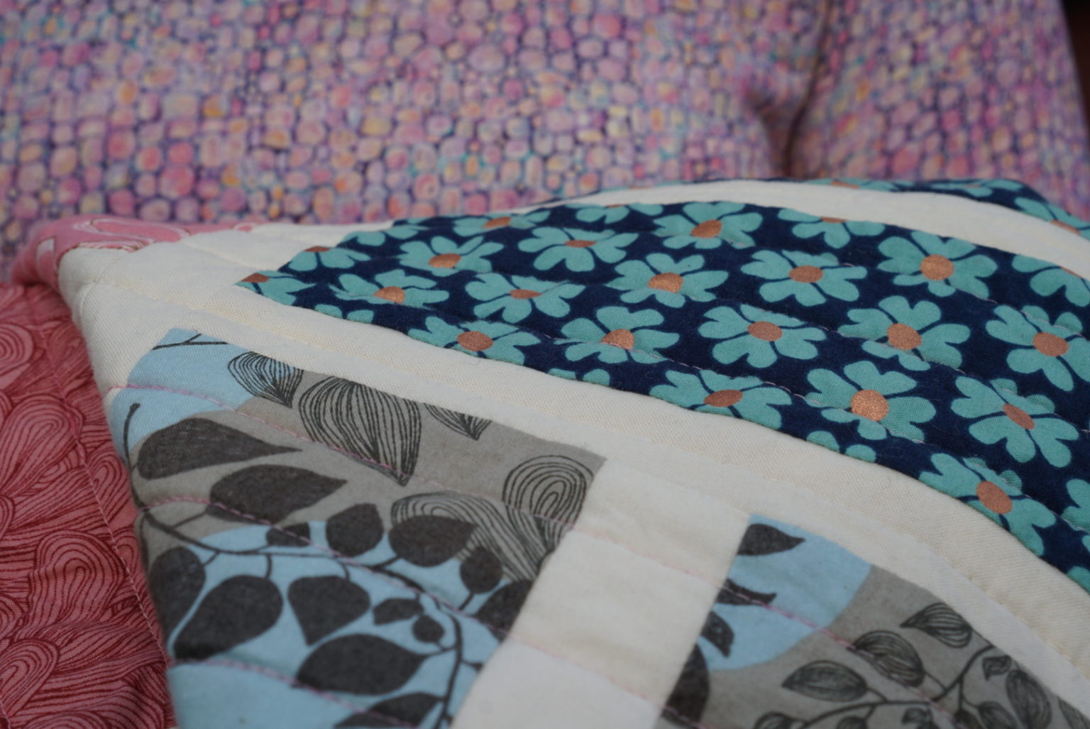 Unruly Nature Courtyard Quilt - Megan Makes
