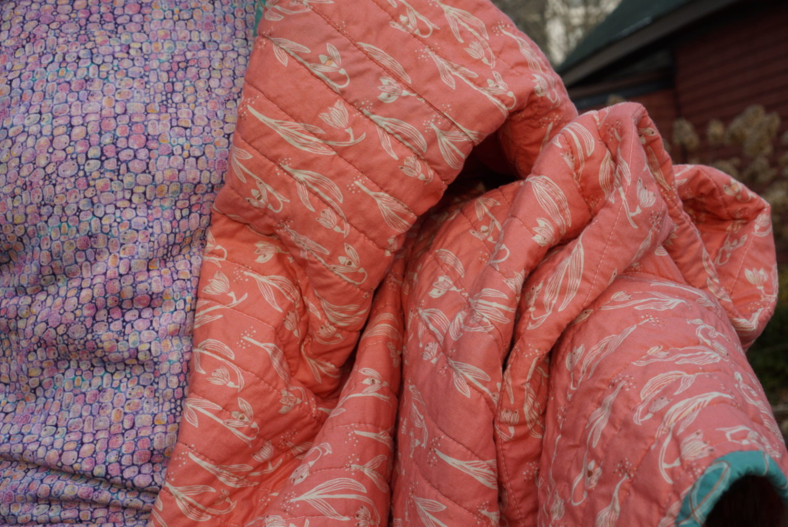 Unruly Nature Courtyard Quilt - Megan Makes