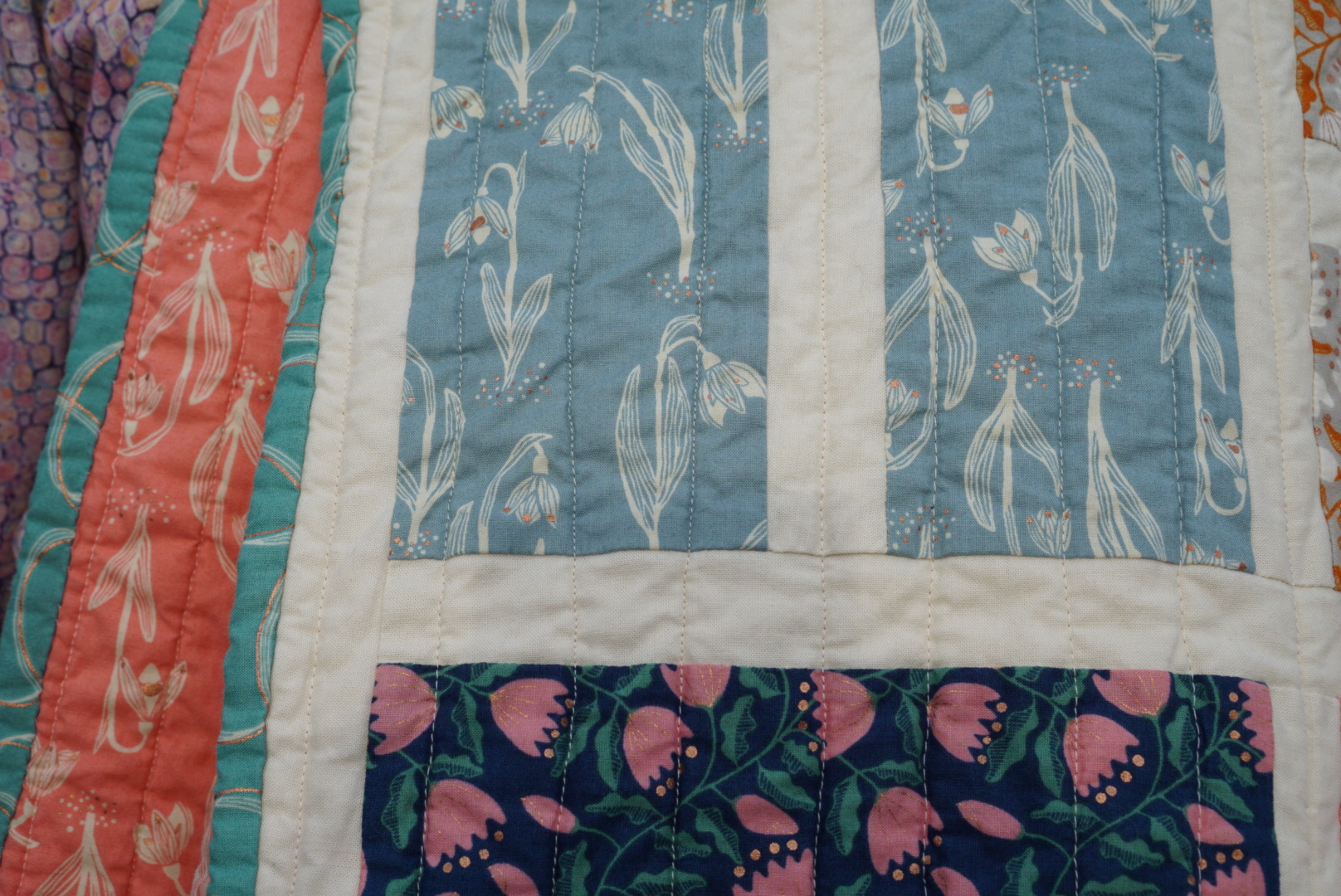 Unruly Nature Courtyard Quilt - Megan Makes
